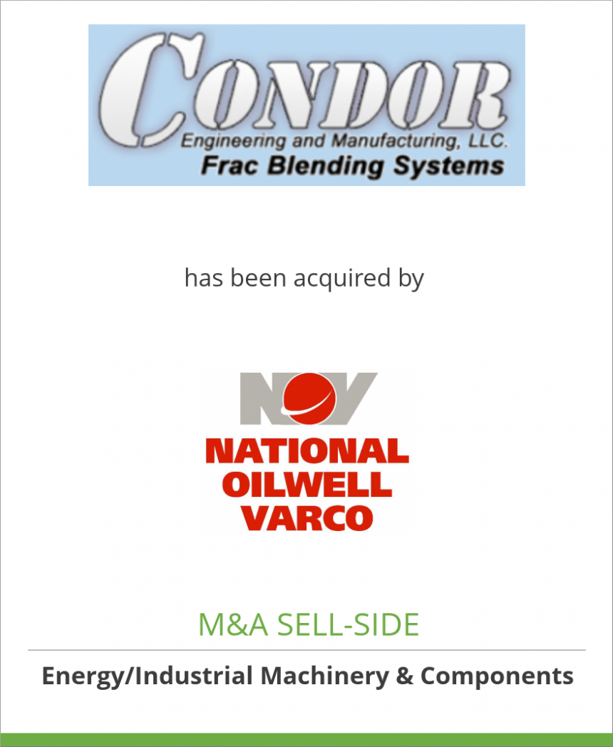 Condor Engineering & Manufacturing LLC has been acquired by National ...