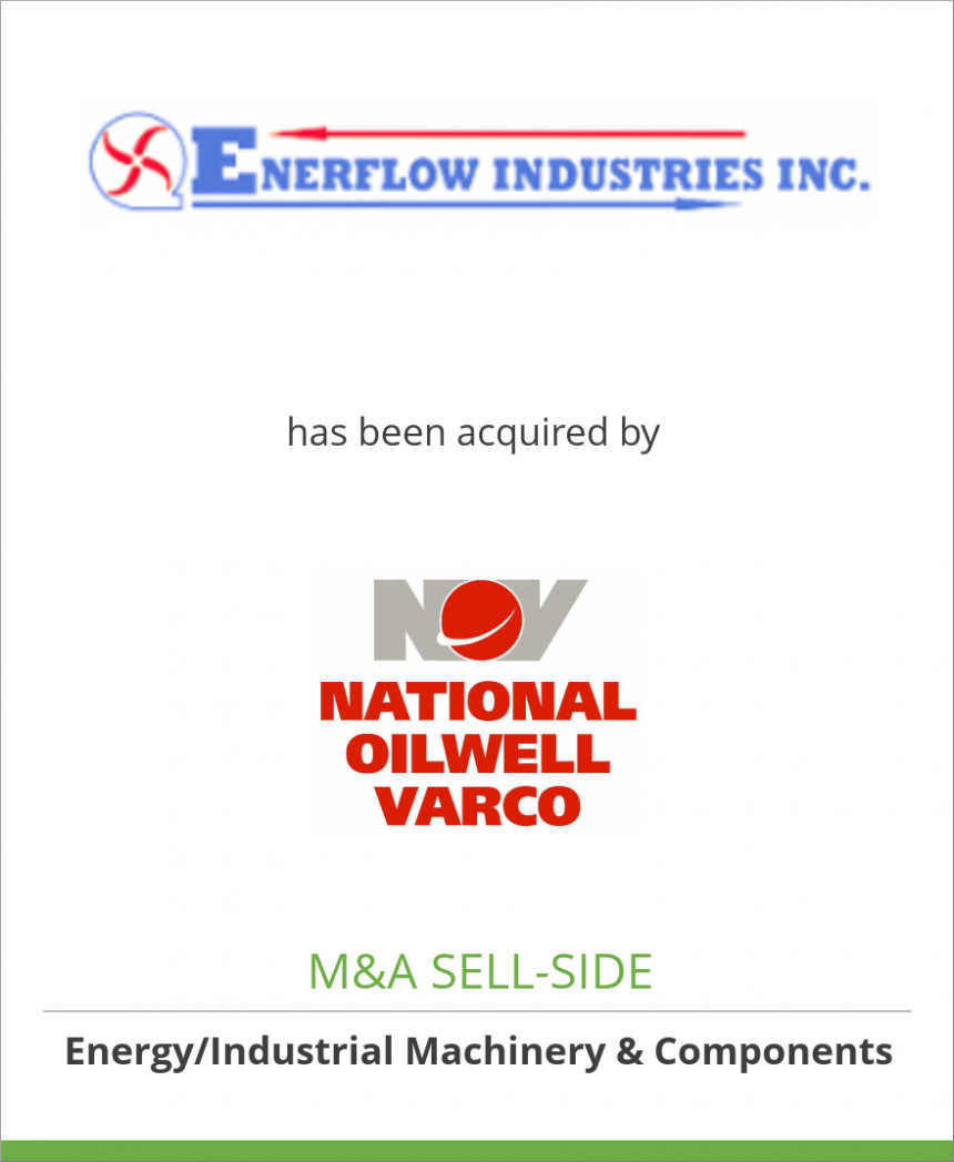 Enerflow Industries Inc. has been acquired by National Oilwell Varco ...